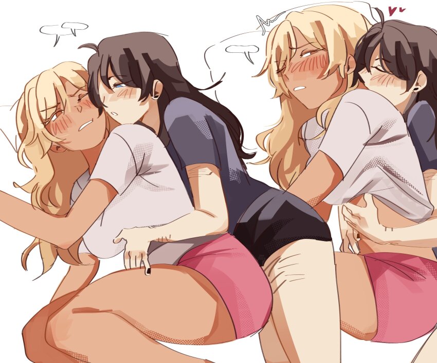 Juujjuli Jecka Class Of 09 Nicole Class Of 09 Class Of 09 Highres 2girls Black Hair