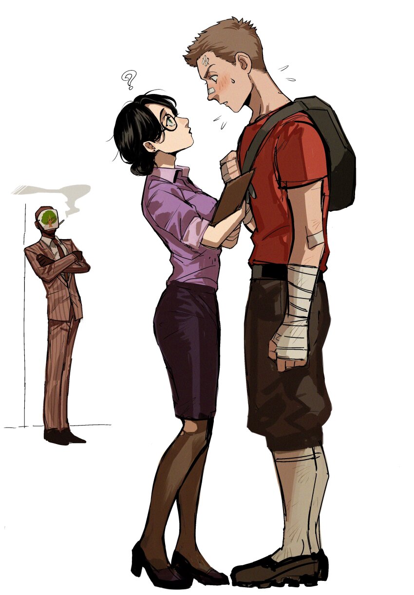 Ma2 Ereki Miss Pauling Red Scout Tf2 Red Spy Tf2 Scout Tf2