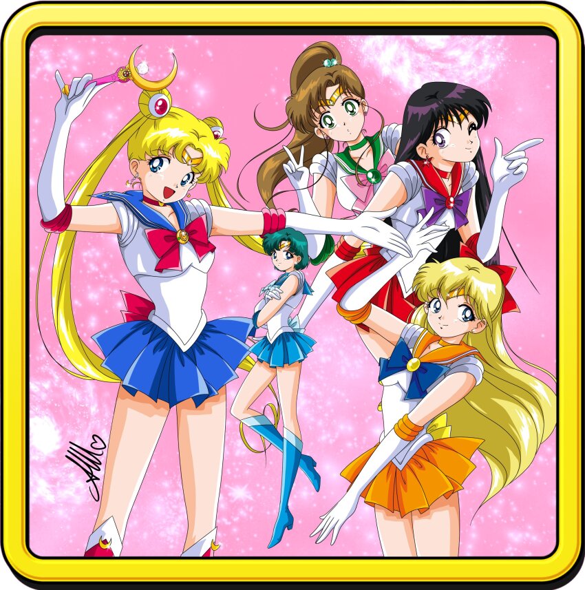 anello81, aino minako, hino rei, kino makoto, mizuno ami, sailor jupiter, sailor mars, sailor ...