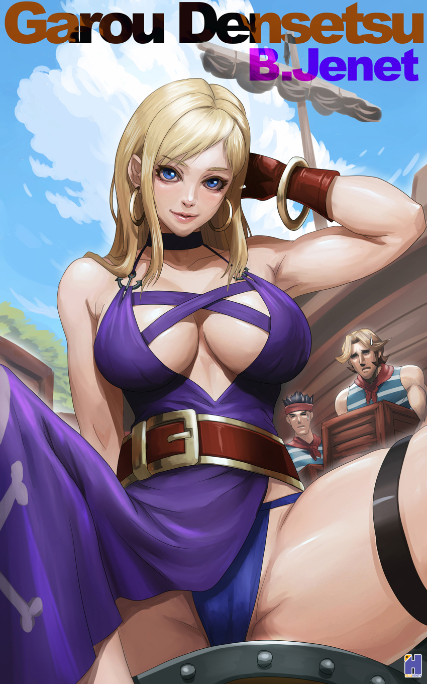 Swwhenry B Jenet Fatal Fury Garou Mark Of The Wolves Snk The King Of Fighters Highres 
